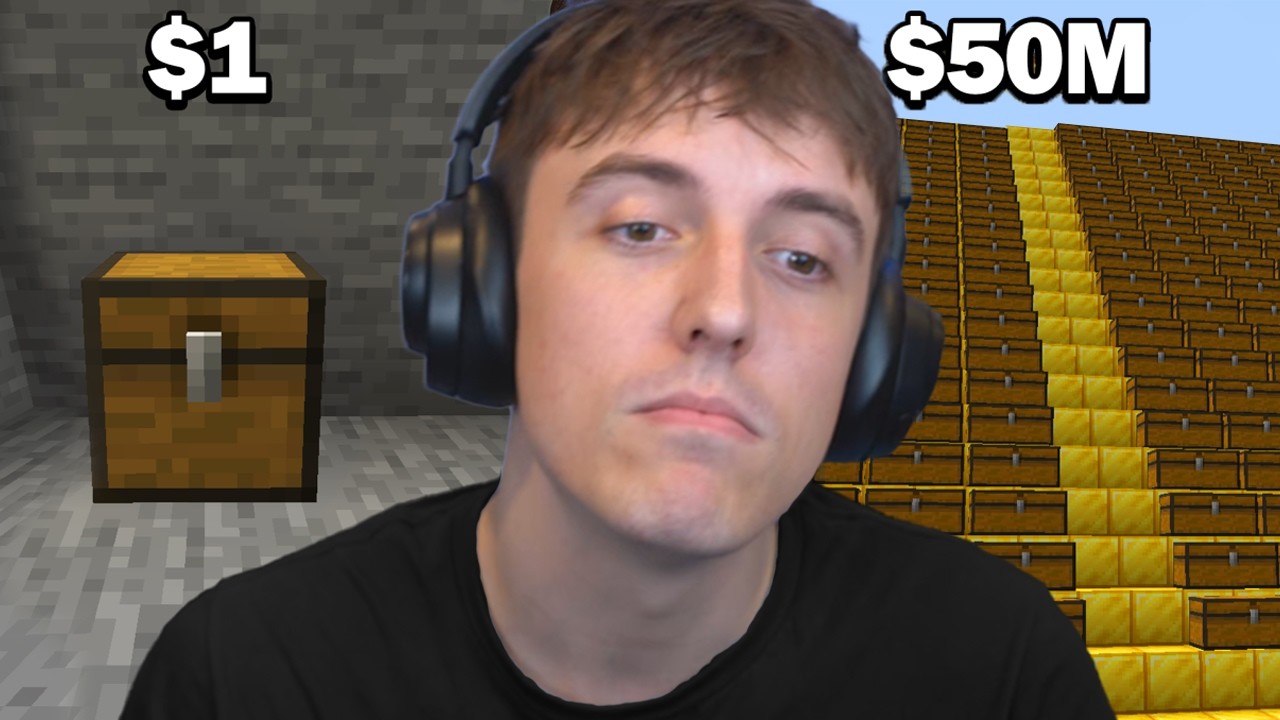 $1 VS $50,000,000 Stash