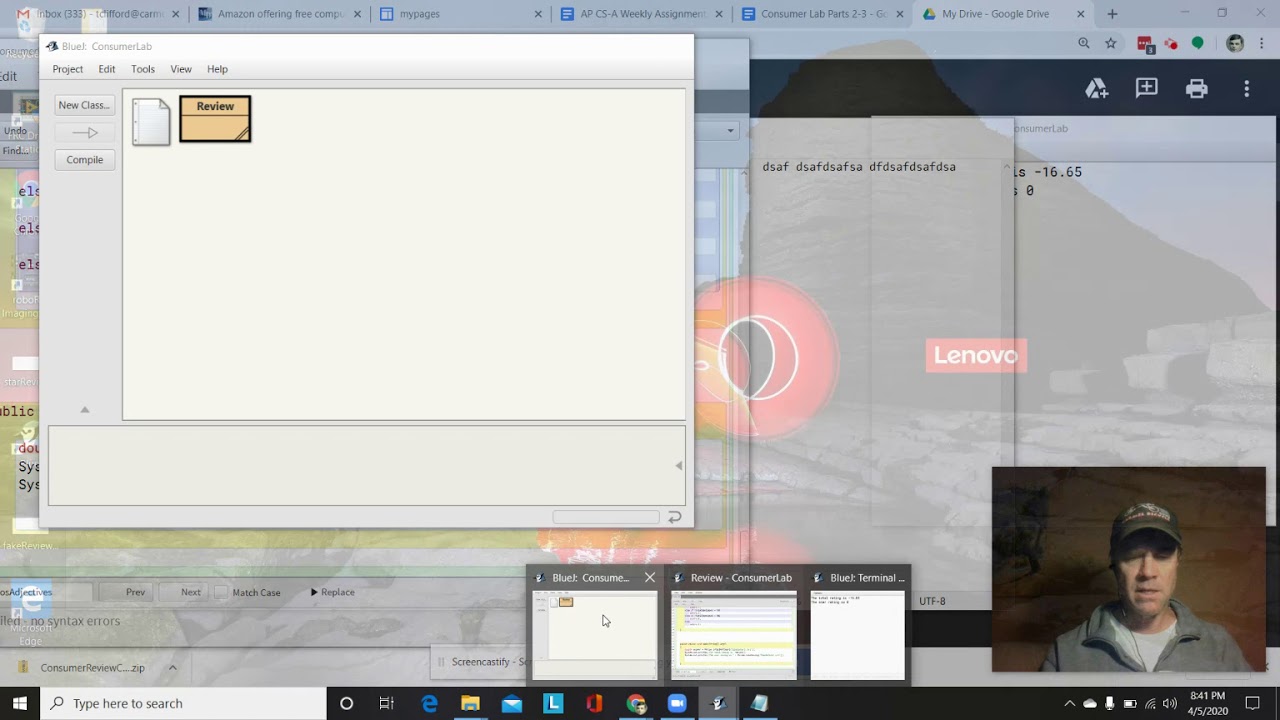 Consumer Lab Activity 2b (part 2)
