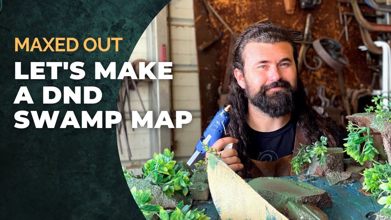Maxed Out - Making a Swamp Map for Dungeons & Dragons