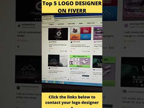 Top 5 LOGO Designers on Fiverr #Shorts