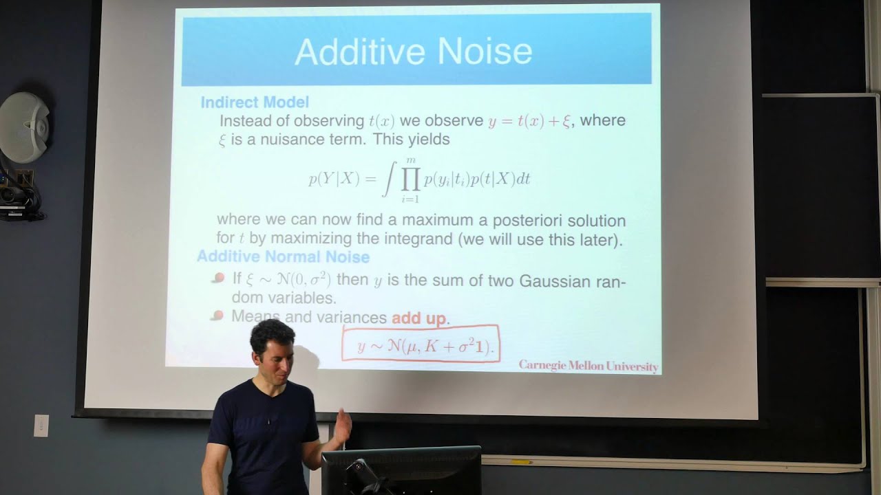 6.2 Gaussian Process Regression - Machine Learning Class 10-701