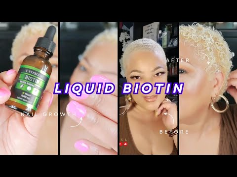 Vibrant Hair, Strong Nails, and Glowing Skin with VITBOOST Extra Strength Biotin Liquid Drops!