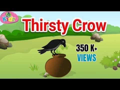 Thirsty Crow || Nursery rhymes || English Rhymes ||