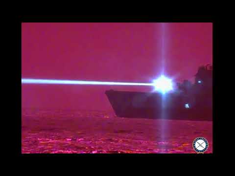 Navy Tests Most Powerful Laser | Laser Weapon System Demonstrator