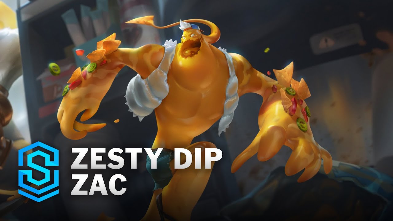 Zesty Dip Zac Skin Spotlight - League of Legends