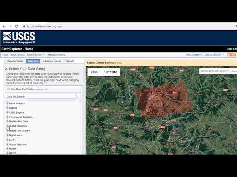 how to download DEM file from usgs