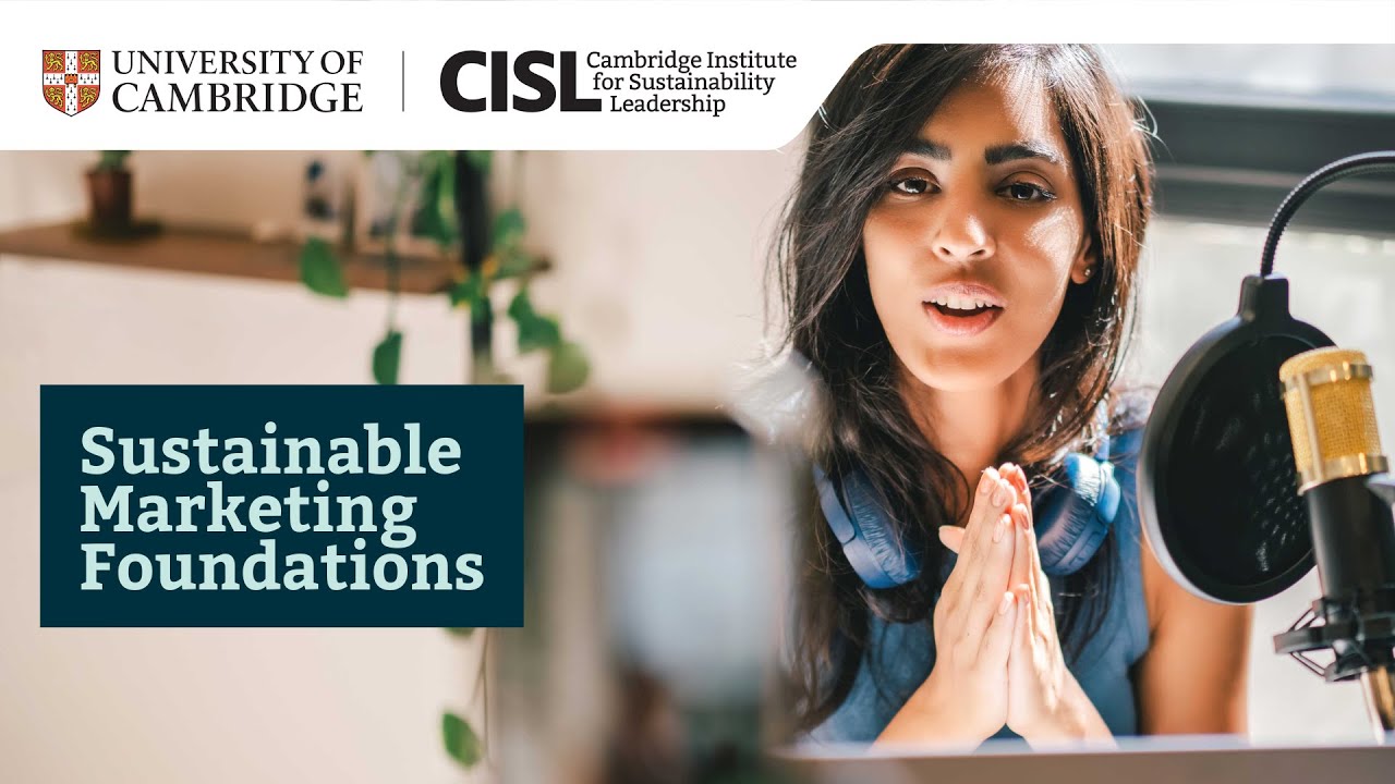 Sustainable Marketing Foundations Trailer: Self-paced Online Course