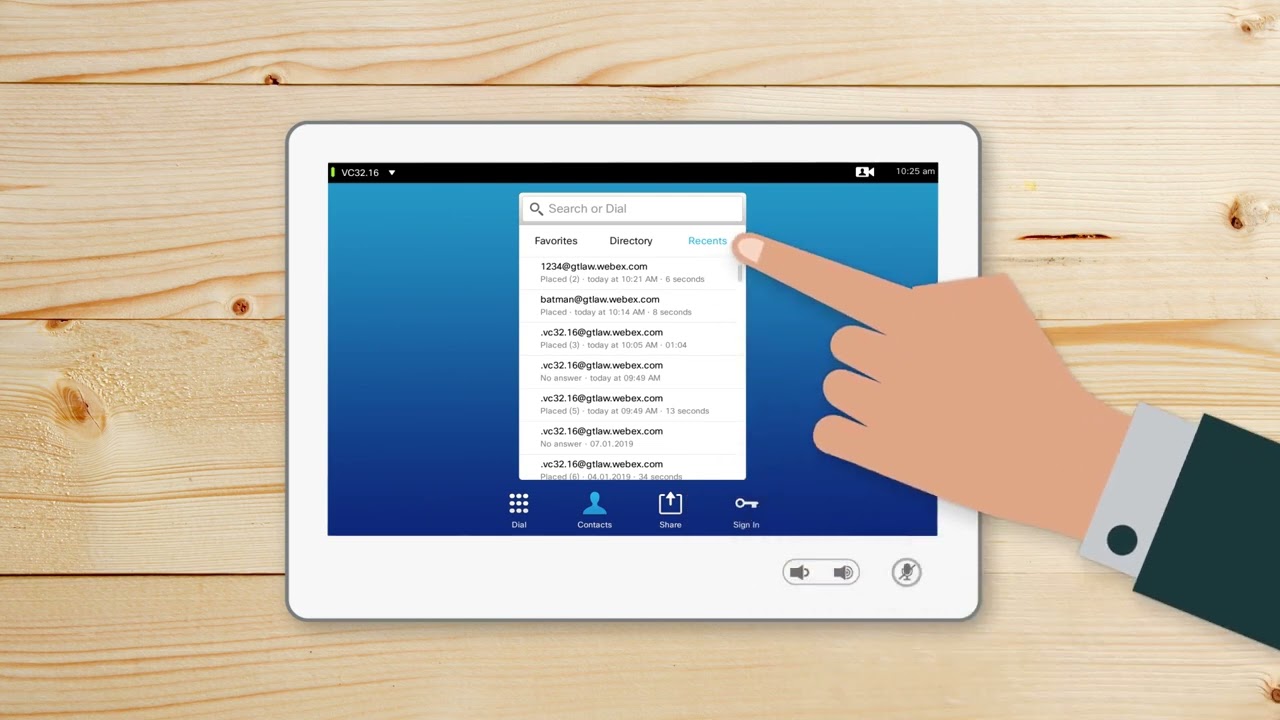 Webex Touch 10 Overview