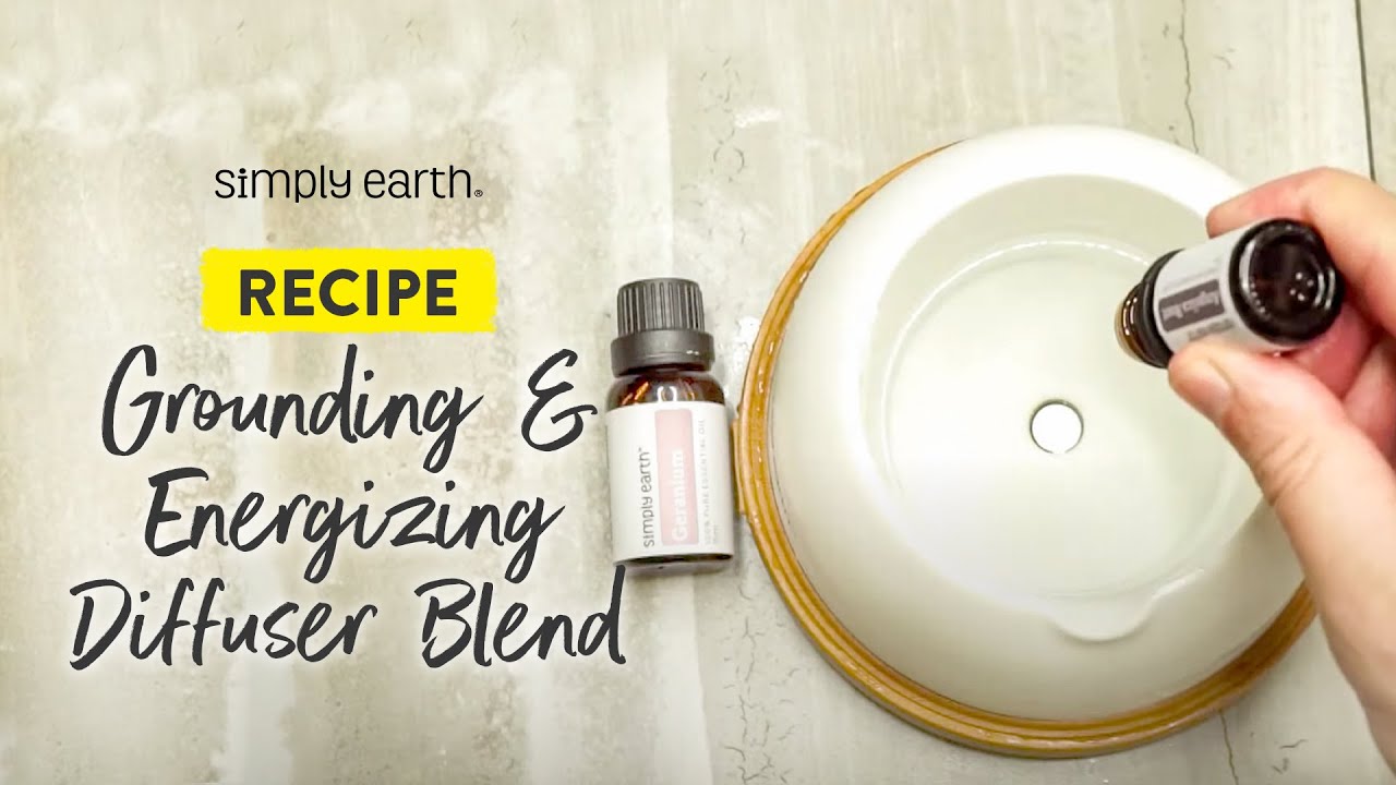 Grounding and Energizing Essential Oil Diffuser Blend