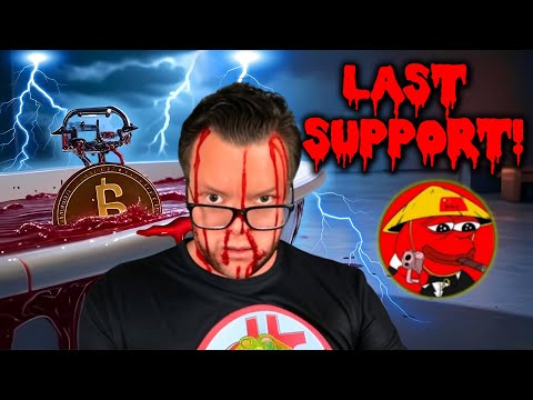 Crypto BLOODBATH💀🩸 PEIPEI Coin's Last Stand at ⚔️ Critical Support