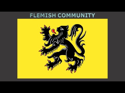 Flags of communities of Belgium