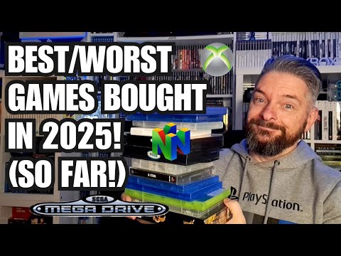 The Best (and worst) games I've bought in 2025, so far! - PS4, Xbox 360, N64, Sega Megadrive & more!