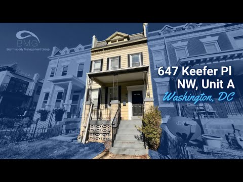Virtual Tour - 647 Keefer Pl NW Unit A Washington DC 20010