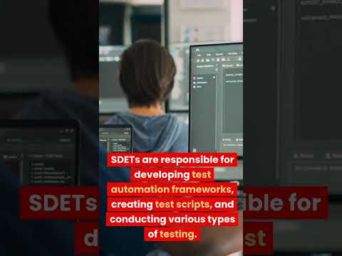 What is Software Development Engineer in Test (SDET )?