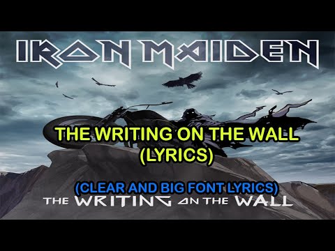Iron Maiden - The Writing On The Wall (Lyrics) (New Song 2021)