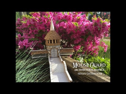 Mouse Guard Architectural Model: Seyan Gatehouse
