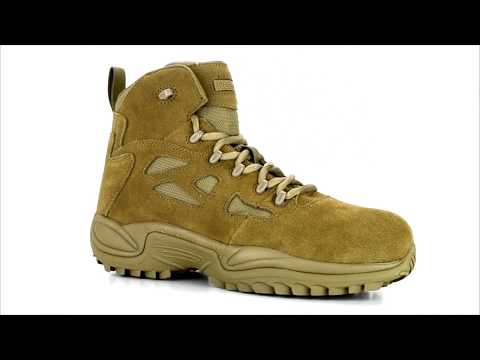 Men's Reebok 6" Composite Toe Side-Zipper Work Boot RB8650 @ Steel-Toe-Shoes.com