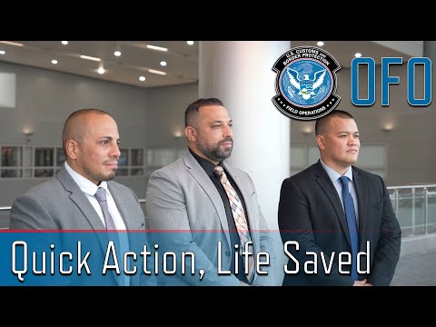 Quick Action, Life Saved | CBP Officers at MIA Respond to Emergency
