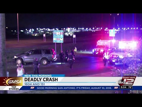 1 dead in vehicle crash near Loop 1604 and Highway 151, police say