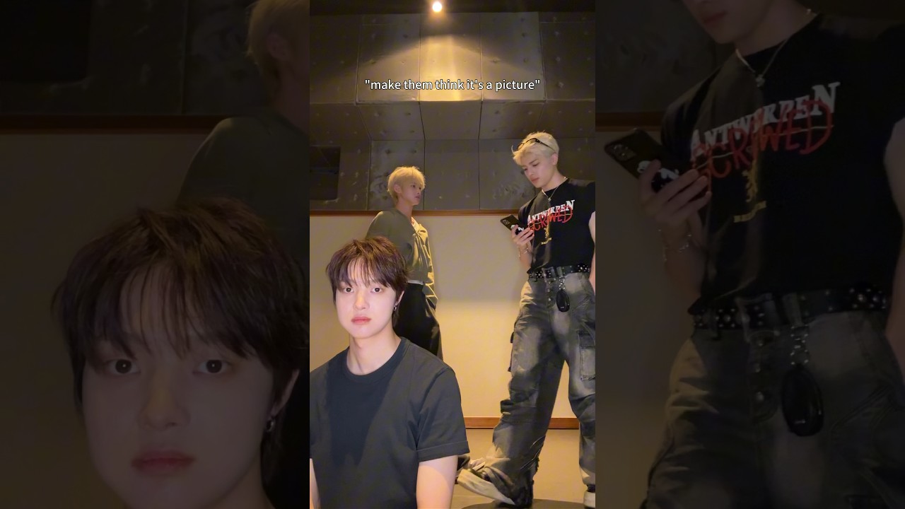 make them think it’s a picture🔍 #andTEAM #EJ #JO #MAKI