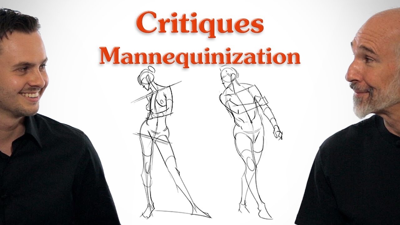 Figure Drawing Critiques 6 - Mannequinization