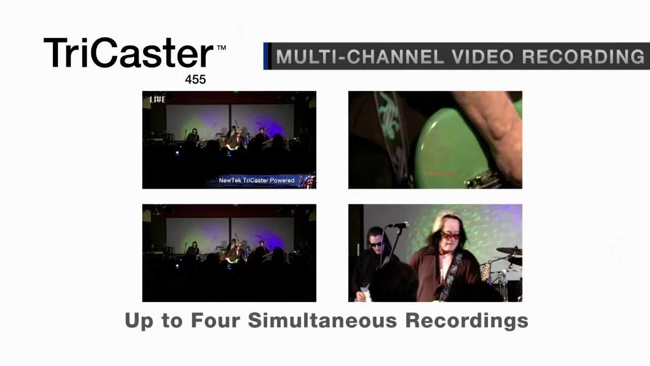 TriCaster 455 - Output & Recording