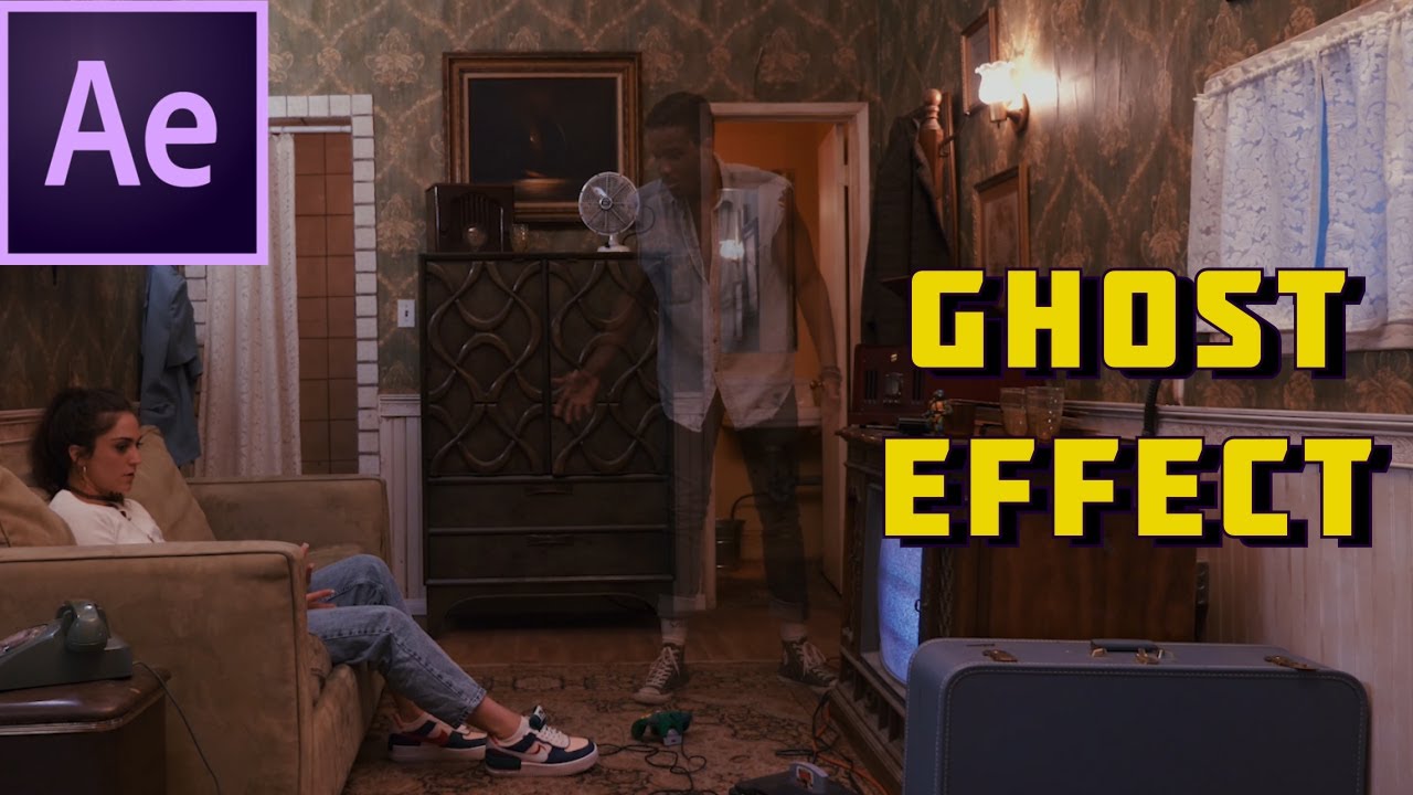 GHOST EFFECT in Adobe After Effects (Tutorial + NO-Plugins)