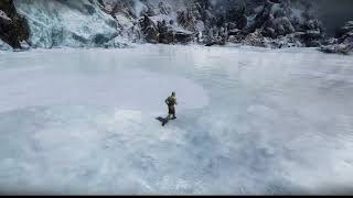 Skyrim Remastered - Unreal Ice Reflective Lake at Skyrim Special ...