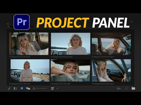 How to Use Project Panel in Premiere Pro | Premiere Pro Tutorial (For Beginner)