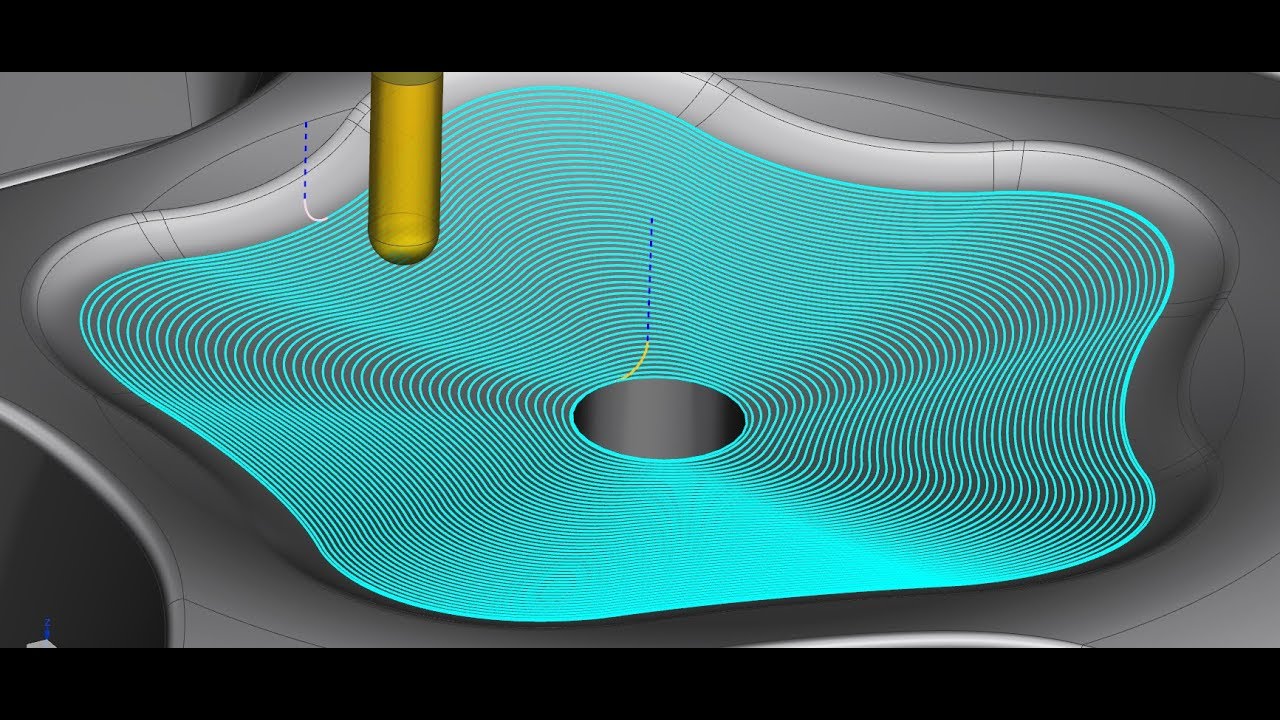 Streamline operation in NX CAM