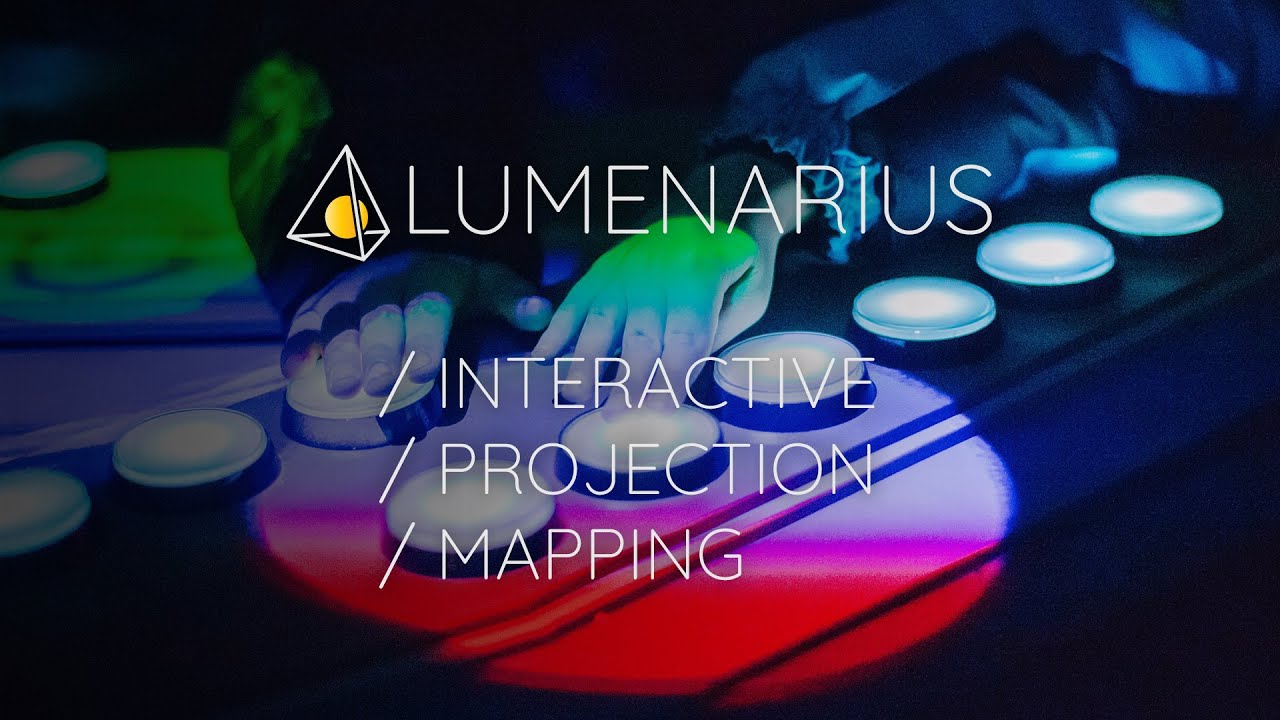 Interactive Projection Mapping with Lumenarius