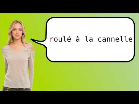 How to say 'cinnamon bun' in French?