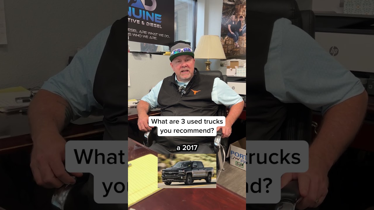 Used trucks recommendations