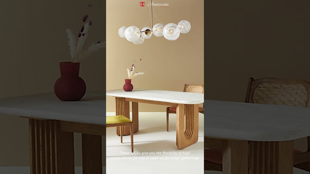 Choosing the Perfect Dining Table for Your Space!