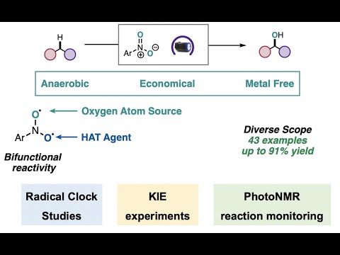 Anaerobic Hydroxylation of C–H Bonds Enabled by Photoexcited Nitroarenes with Joshua Paolillo