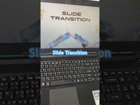 Slide Transition #powerpoint #ppt #slideshow #presentation #skills #artwork #transition #morph #wow