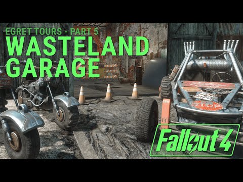 #5 Adding a Garage to Egret Tours Scavenger Settlement in Fallout 4