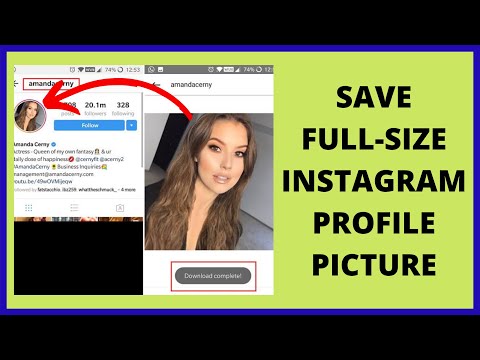 How to Save Instagram Profile Picture of ANYONE in 1 minute!