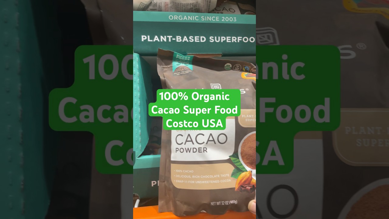 100% Organic Cacao Super Food at #costco #superfood #shorts