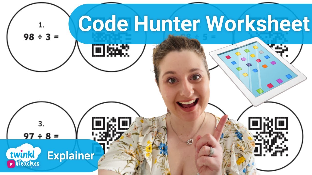 Division Code Hunter Worksheets