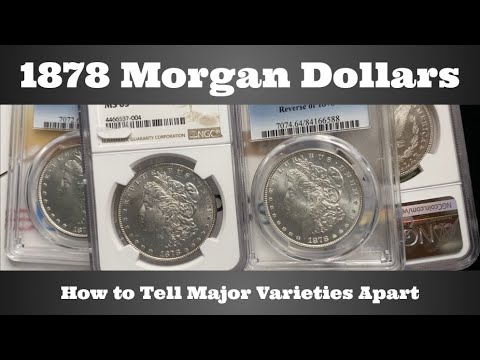 1878 Morgan Dollars - How to Tell Major Varieties Apart