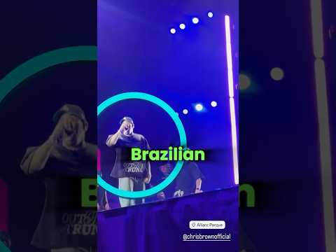 Chris Brown Did The ’Brazilian Funk’ During His Performance 🔥