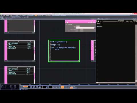 THP 494 & 598 | Python Dictionaries | TouchDesigner – Matthew Ragan