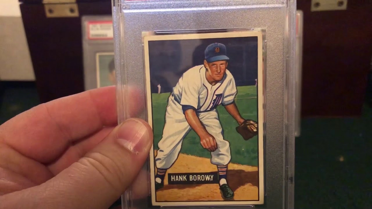 Mid-week eBay reveal of 1951 PSA graded Bowmans