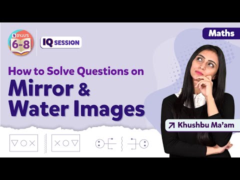 Mirror and Water Images Class 8 Maths Questions and Answers | BYJU'S - Class 8