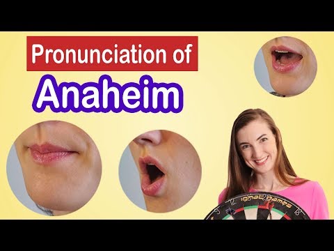 How to pronounce Anaheim, American English Pronunciation Lesson