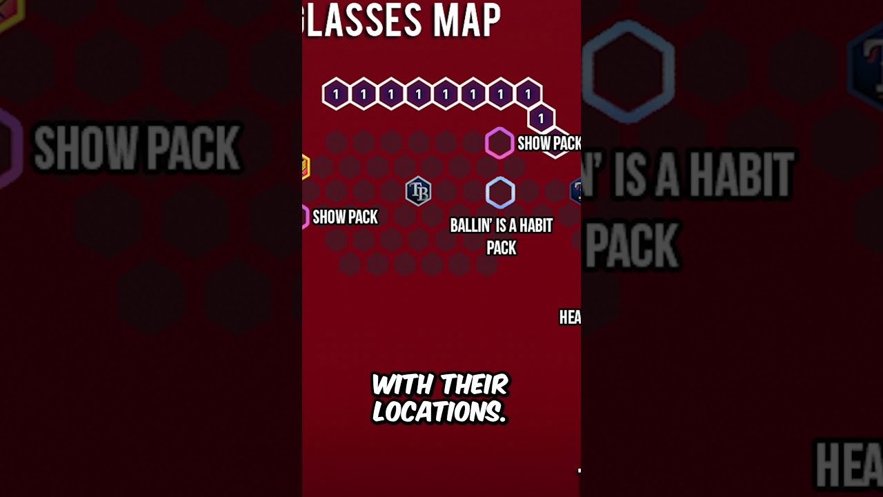 Sunglasses Map Conquest Hidden Rewards MLB The Show 25