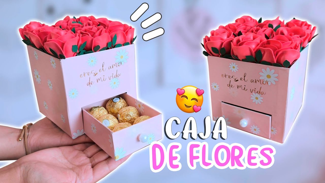 DIY Flower and Chocolate Box 🌹🎁 Mother's Day Gift | Your Creative Diva