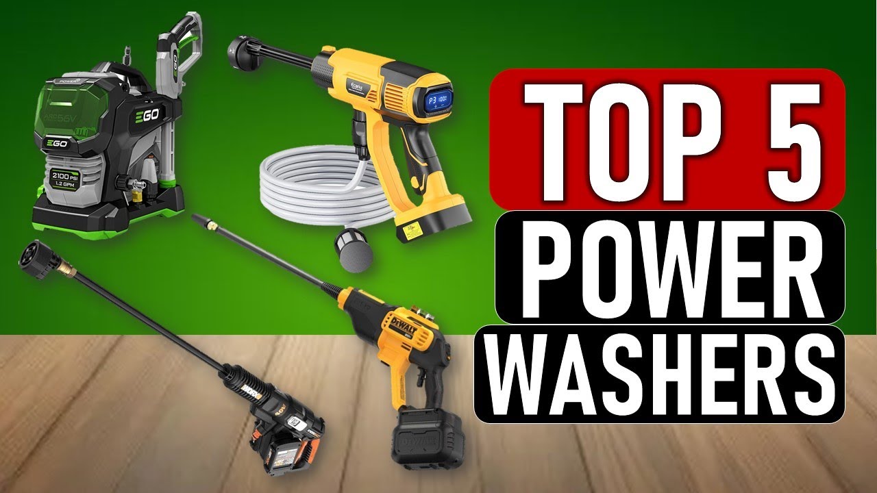 ✅Top 5 BEST Cordless Pressure Washer 2025 - Watch This Before You Buy One!