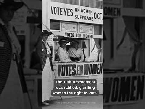 What happened in 1920 that was a shock to the United States #history